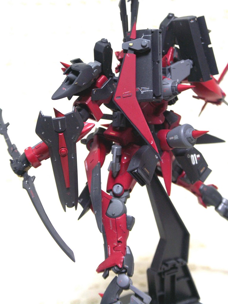 GUNDAM GUY: HG 1/144 Mr. Bushido Ahead - Customized Build