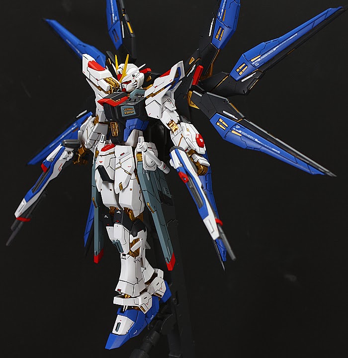 GUNDAM GUY: RG 1/144 Strike Freedom Gundam - Customized Build