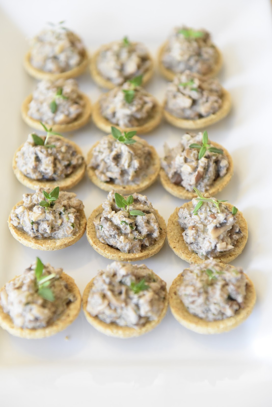 The Effortless Cook: Mushroom and Thyme Canapés