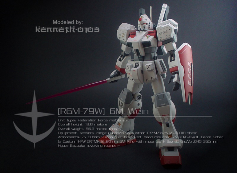 GUNDAM GUY: HGUC 1/144 GM Quel - Custom Build