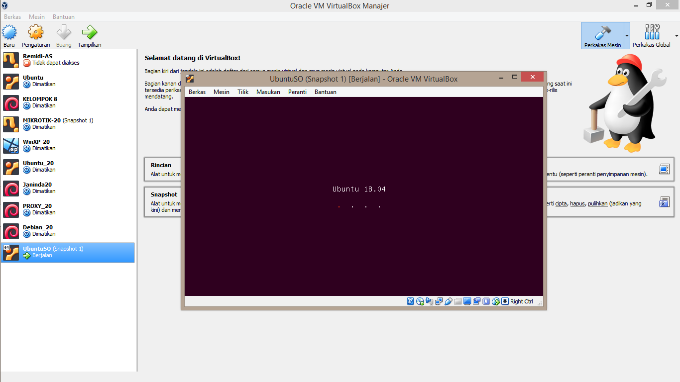 Tutorial Install Ubuntu di VirtualBox - Materi Teknik Informatika
