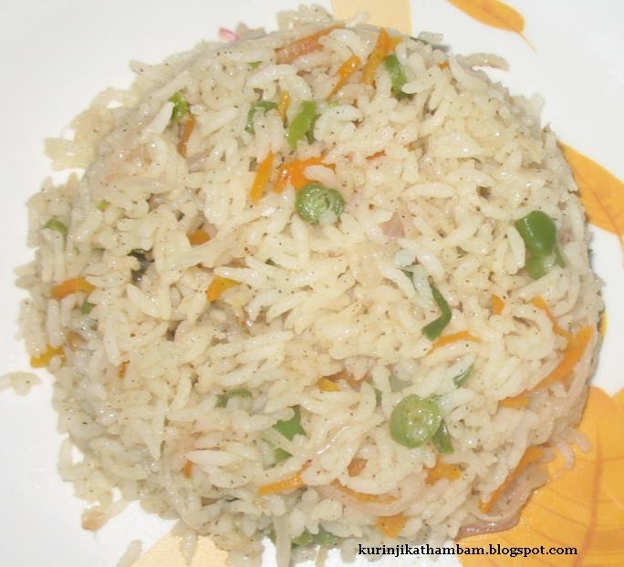 Fried Rice ~ Kurinji Kathambam