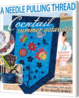 Carmi's Art: Summer Issue Of A Needle Pulling Thread Magazine