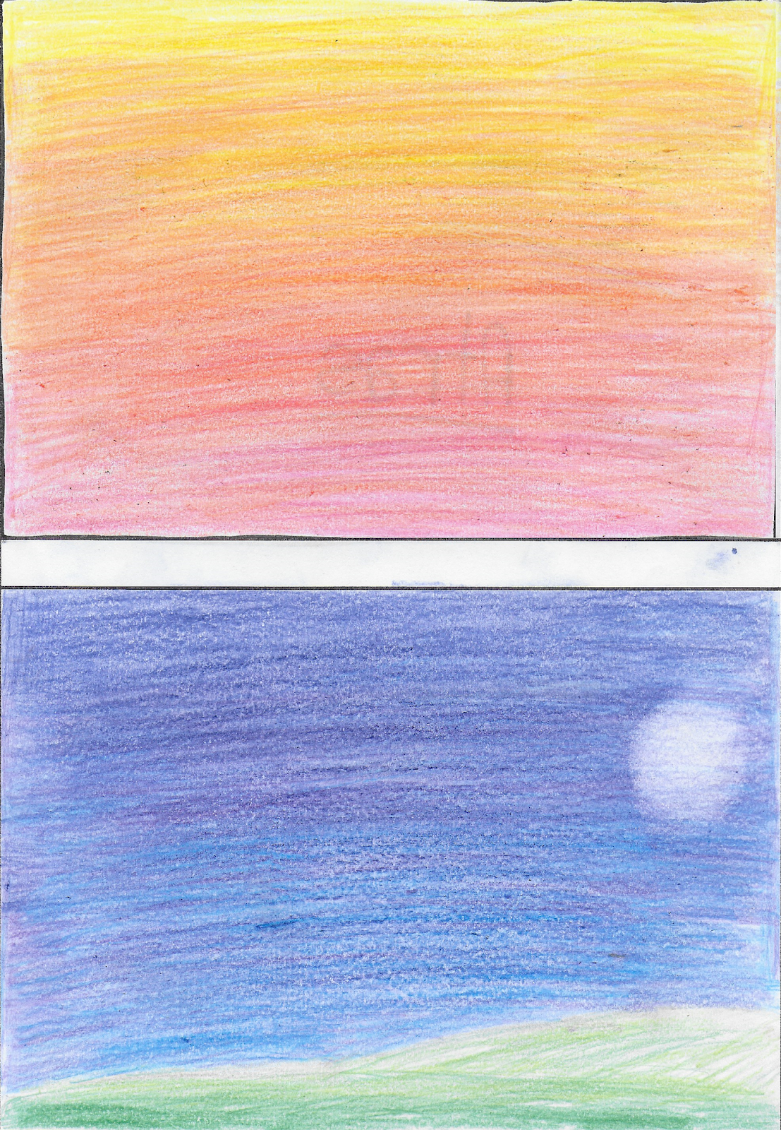 Geometry and Arts: 2018-19. P9. Warm and cold colours