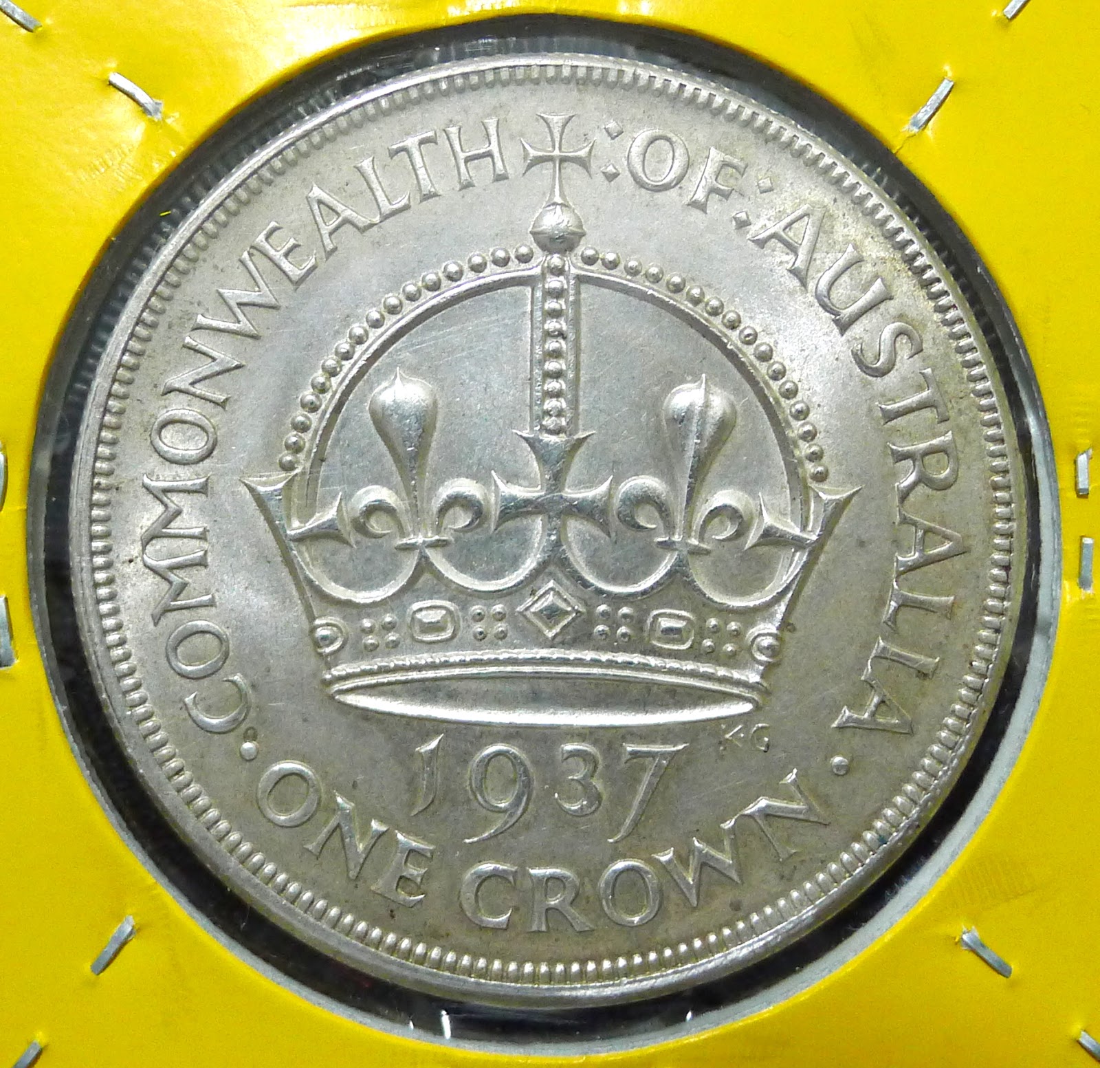 My Collection Of Crown Size Silver Coin: Australia King George VI Crown ...