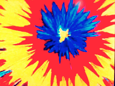 Frankie's Apartment: Explosion Animation Cel from 60's Filmation Cartoon