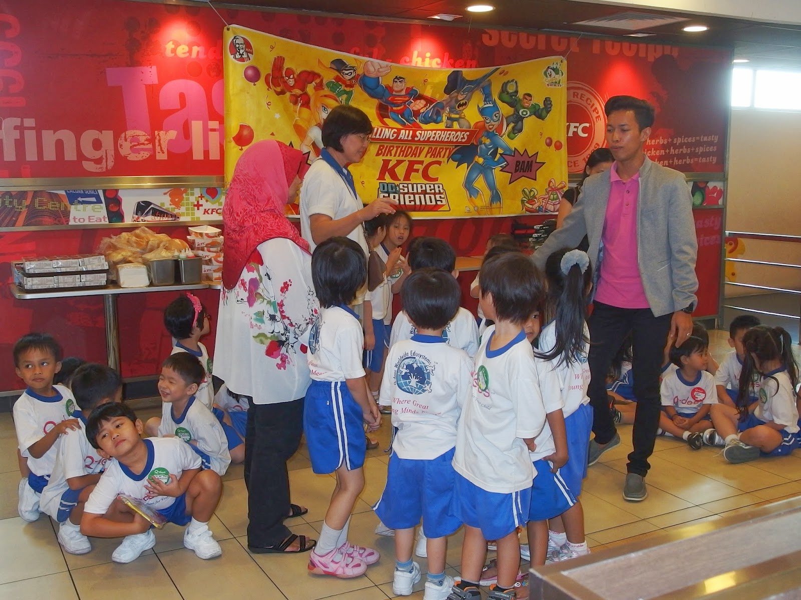 Q-dees Taman Desa: Education Trip to Bomba and KFC Colonel Burger ...