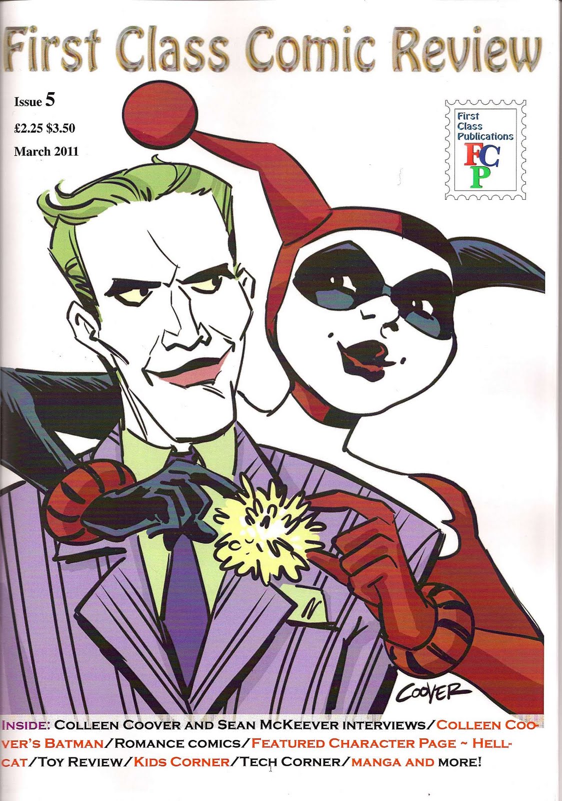 Classified Files of a Superhero: First Class Comic Review Magazine Covers