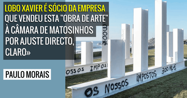 «Lobo Xavier também se dedicou à arte. Um artista, portanto!» | Pg