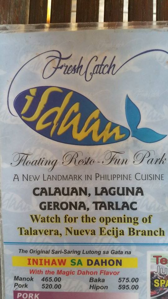 Isdaan Floating Restaurant and Fun Park, Gerona, Tarlac - AnneVenturousLife