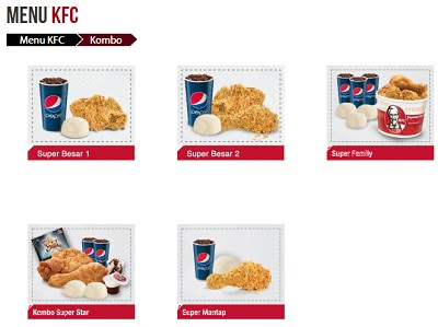 Harga Menu KFC Terbaru Dan Terlengkap 2017 - Happy Resep