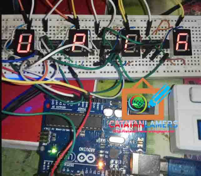 Menghubungkan Arduino dengan 7 Segment Menggunakan Shift Register 4094 ...