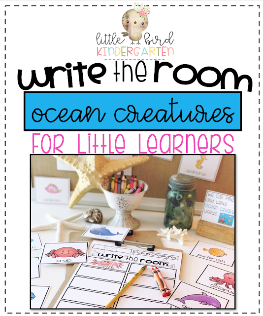3 Reasons to Write the Room - Little Bird Kindergarten