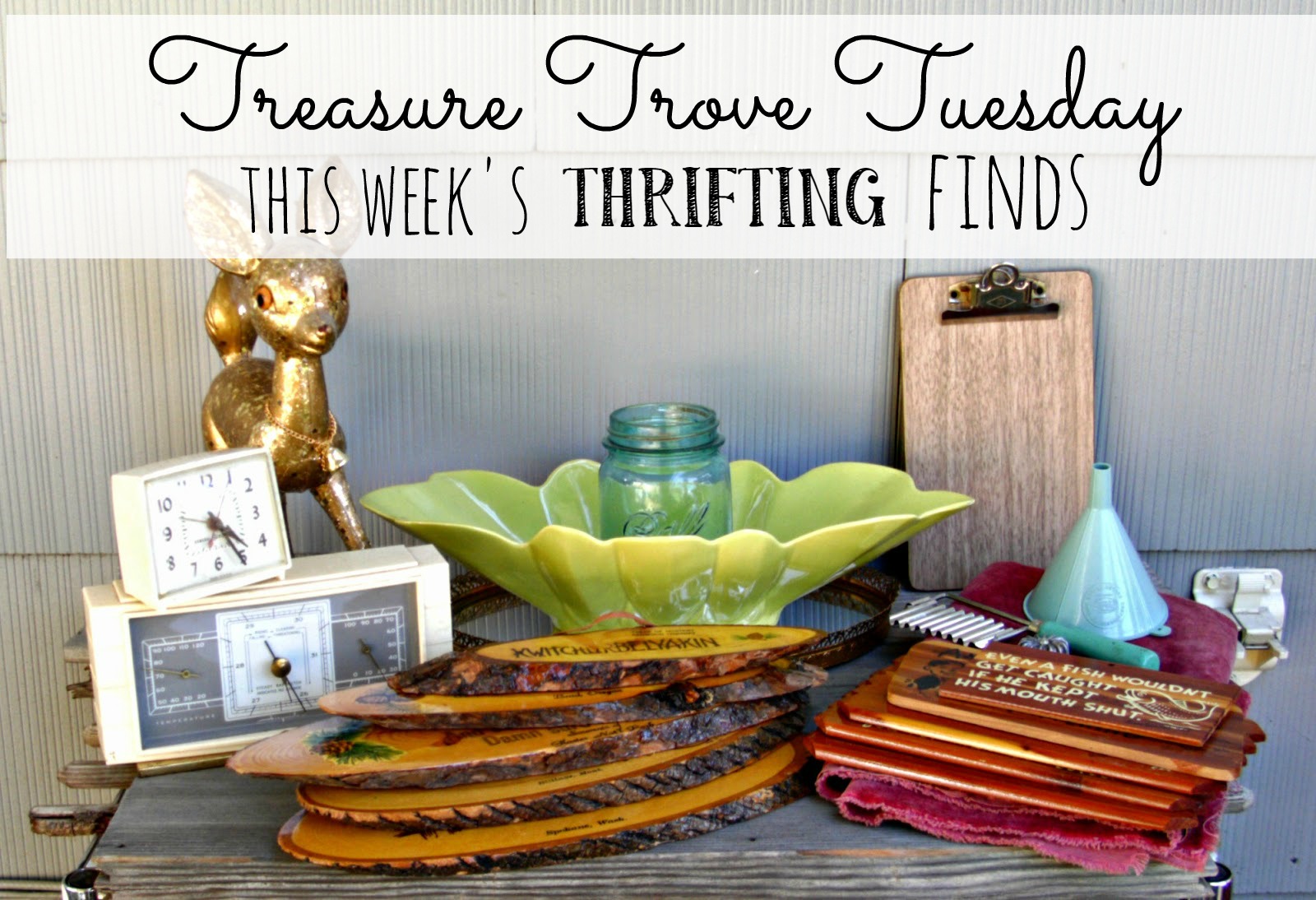 Treasure Trove Tuesday - This Week's Thrifting Finds - Little Vintage ...