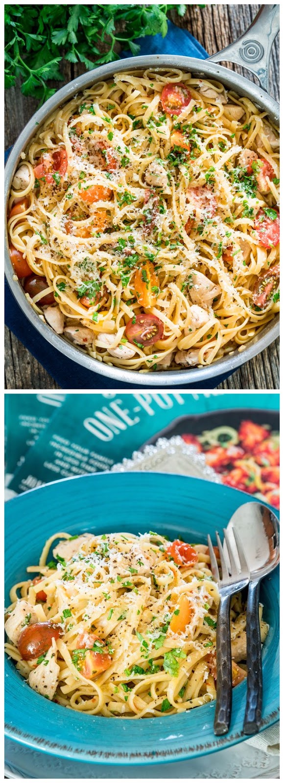Jacked-Up Chicken Scampi with Linguine and a Giveaway Recipe ...