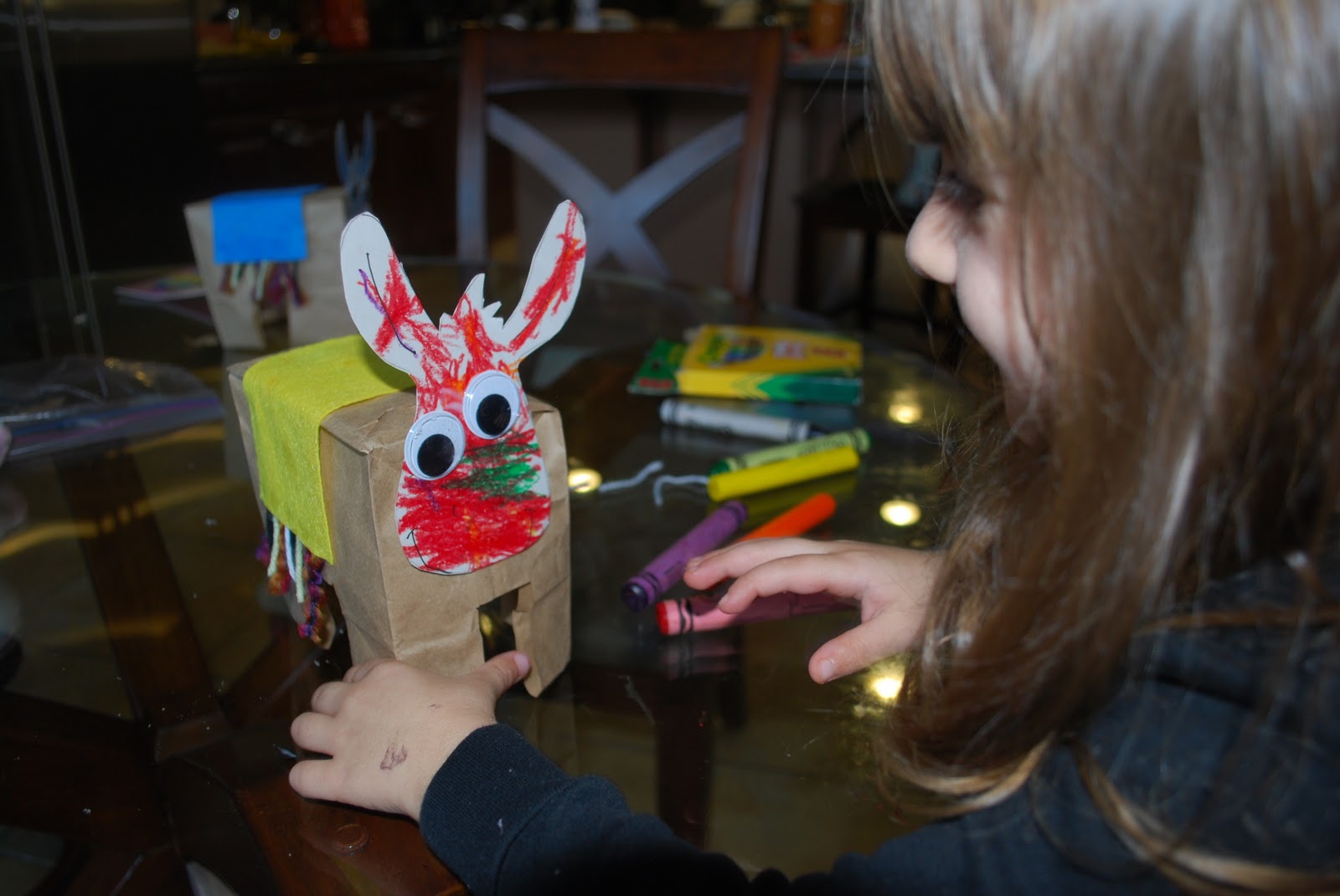Paper Bag Donkeys - Donkey Crafts for Kids - Mess for Less