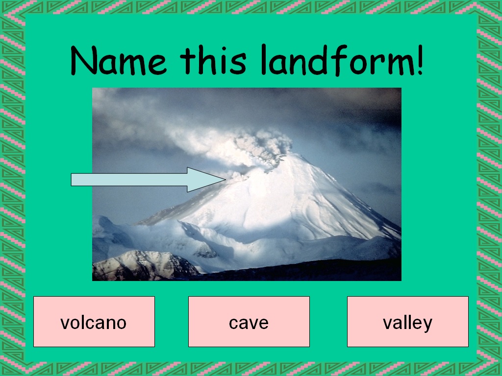 Student Survive 2 Thrive: Name the Landform Game