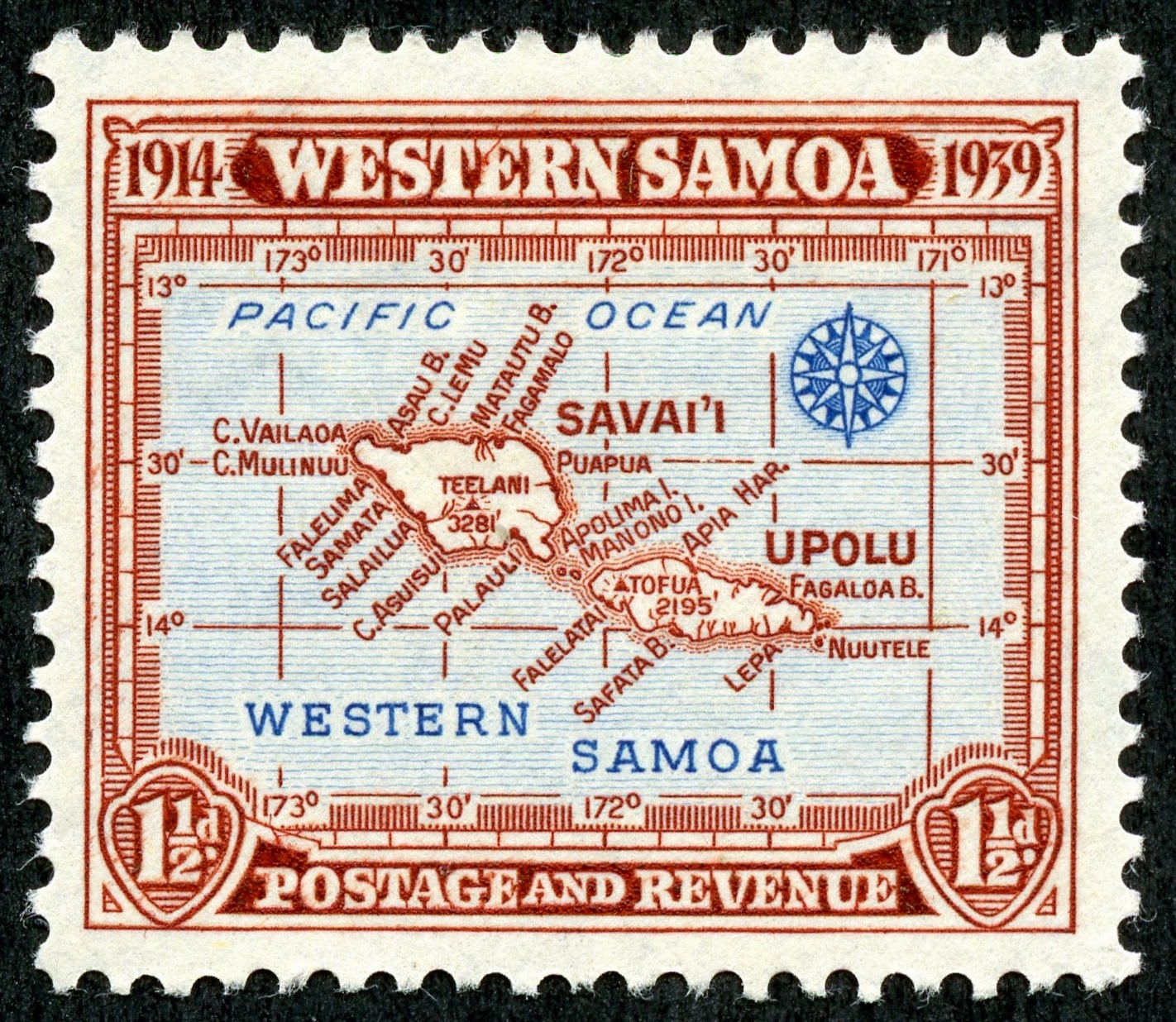 Big Blue 1840-1940: Samoa 1900-1952