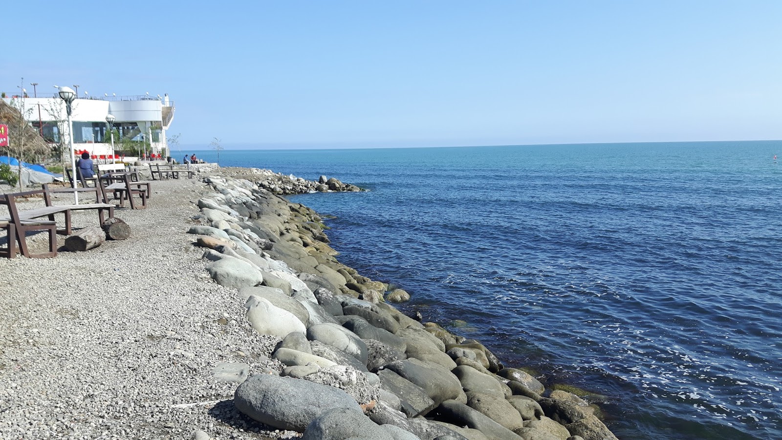 Planete Joce en Iran: Ramsar (2) - La mer - Le cable car