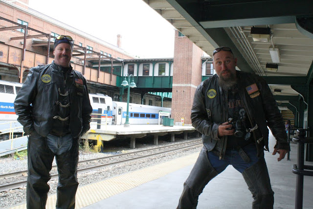 Beard in the Wind - New London MC: Great day for a ride....