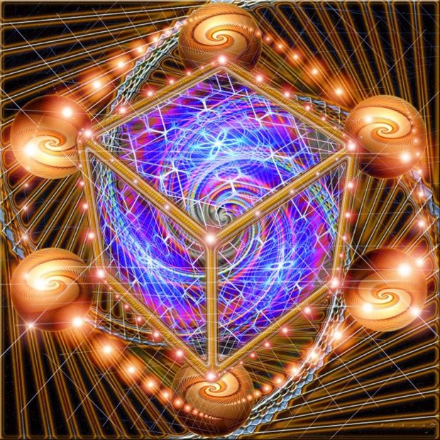 EL TEMPLO DE LUZ DEL ALMA: 3ª LECCIÓN DE GEOMETRÍA SAGRADA / EL HEXAEDRO