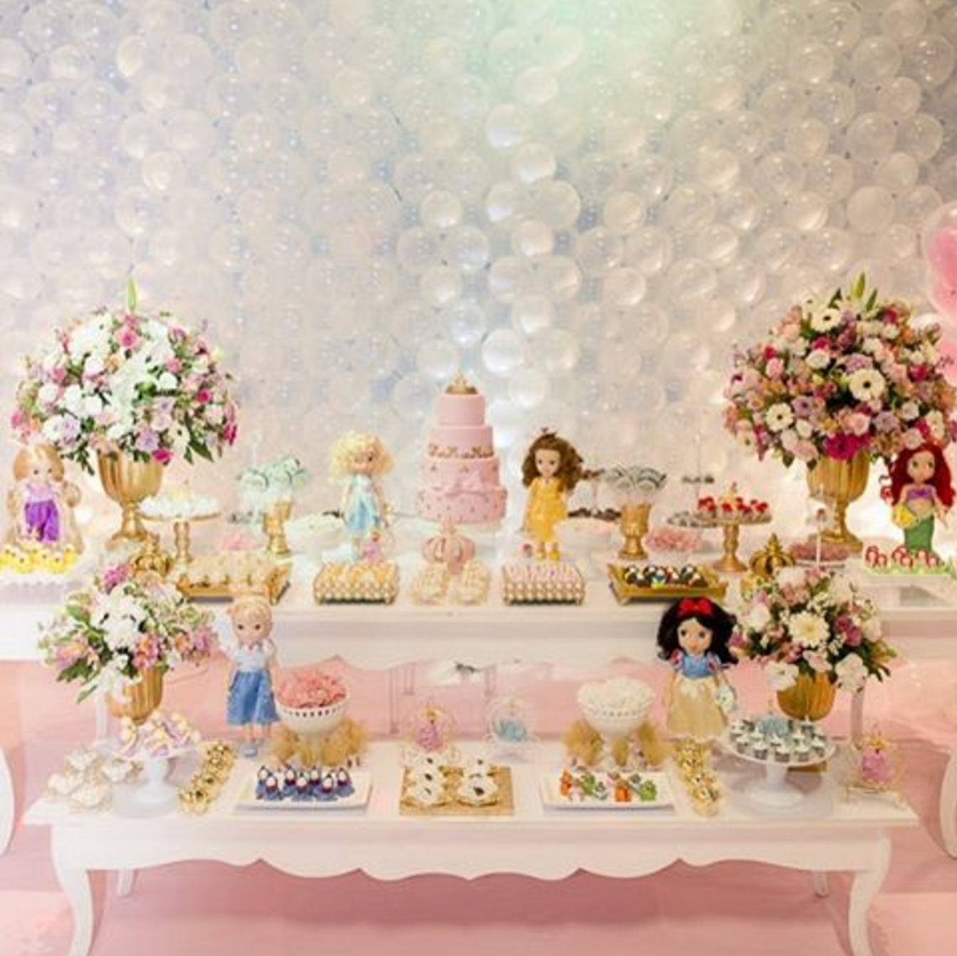 Fiesta Temática de Princesas Disney