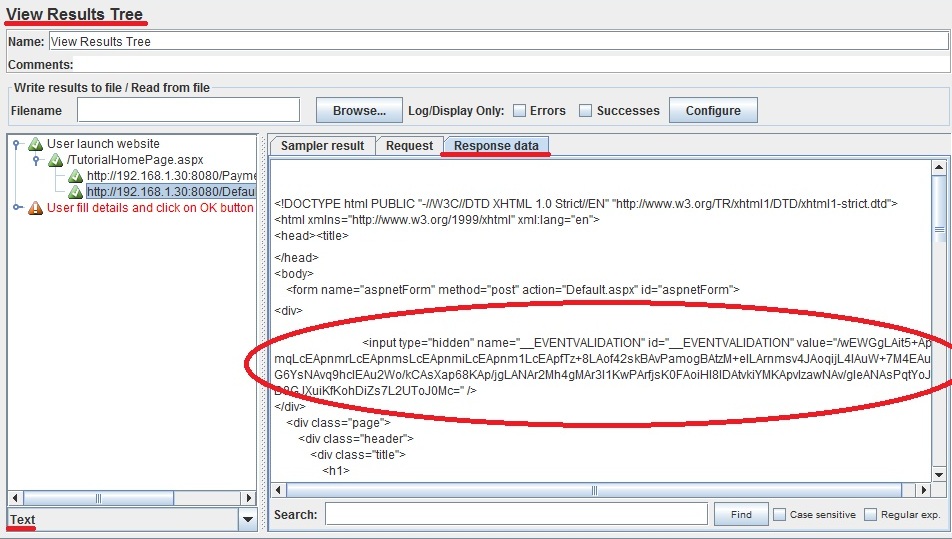 Jmeter: Regular Expression Extractor
