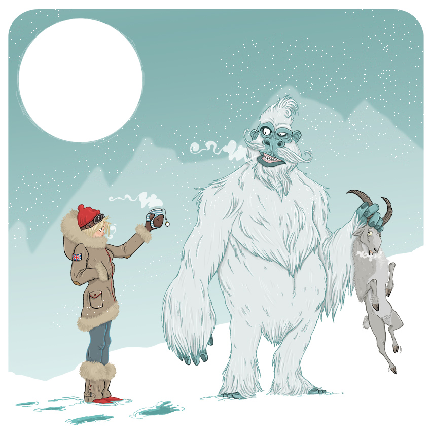 I Loved the Yeti: Yeti STILL Loves Tea, Apparently