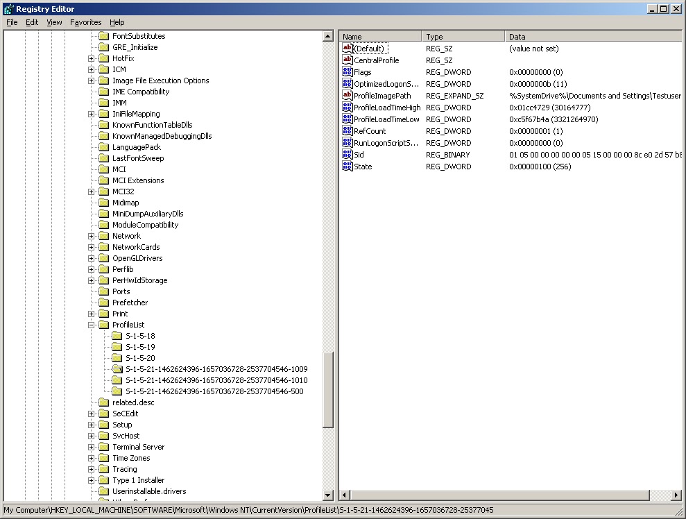 Cosine Security: Metasploit: Windows User Profile Data