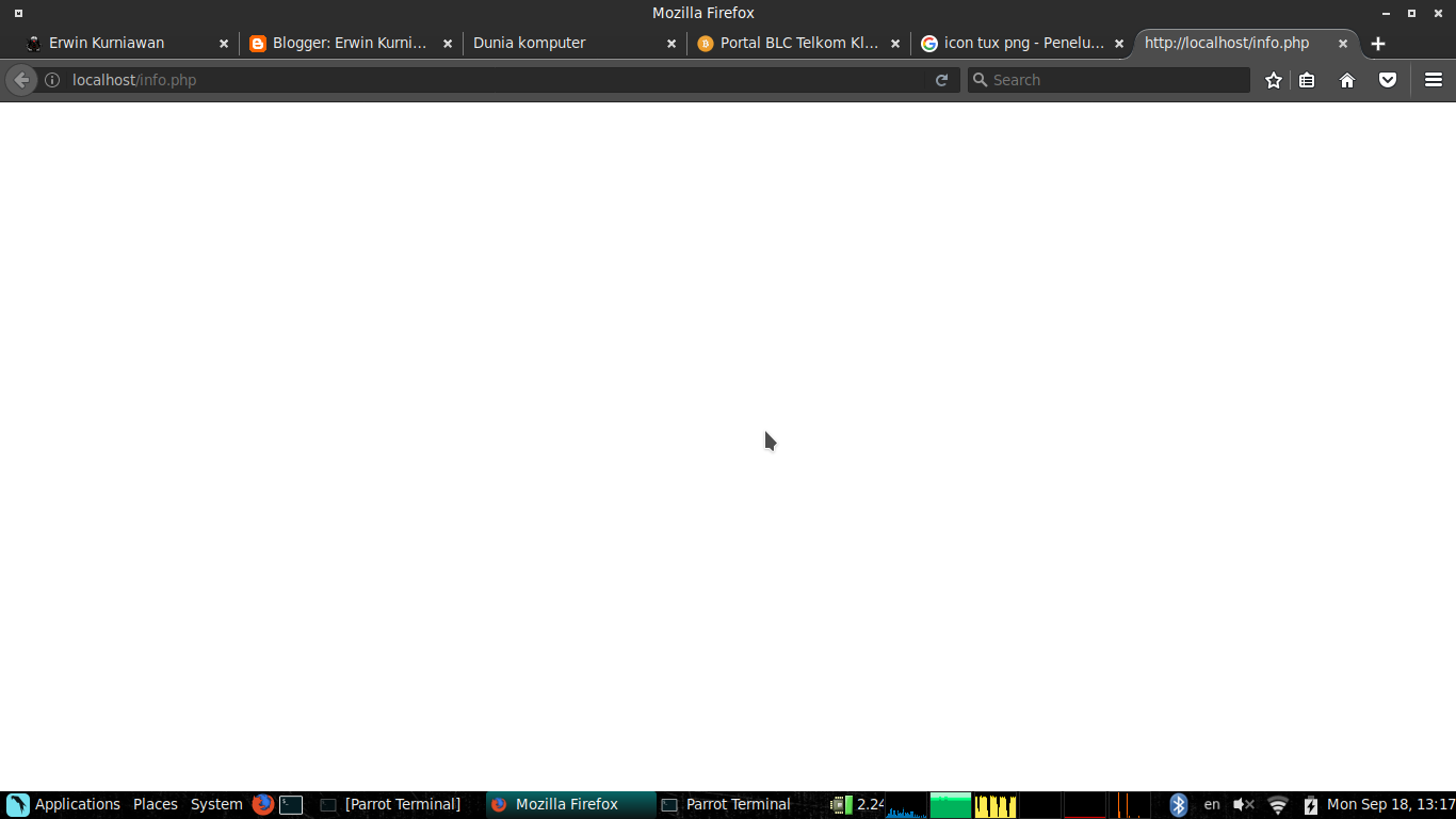 Cara Mengatasi File Php Info Tampilan Blank Saat Di Buka Di Localhost Cara Mengatasi File Php Info Tampilan Blank Saat Di Buka Di Localhost