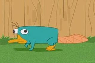 El Taller de Arte de Maru: Perry El Ornitorrinco de Phineas y Ferb!