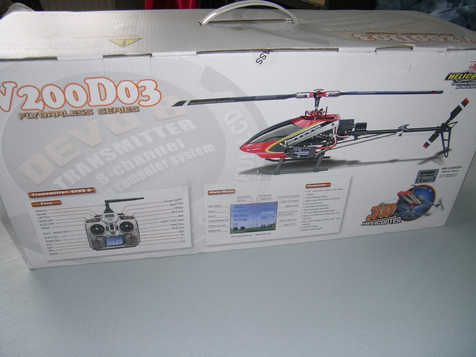 RC Helicopter World: Walkera V200D03 unboxing Review: Or, Look What ...