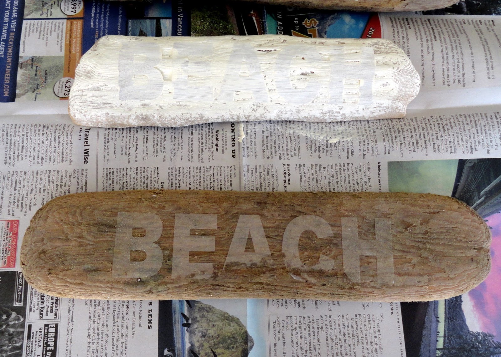 Driftwood signs tutorial