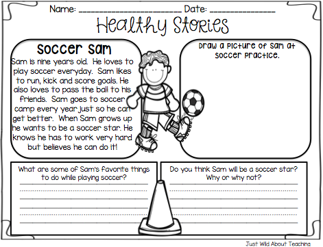 Just Wild About Teaching: All About Exercise - Health Pack