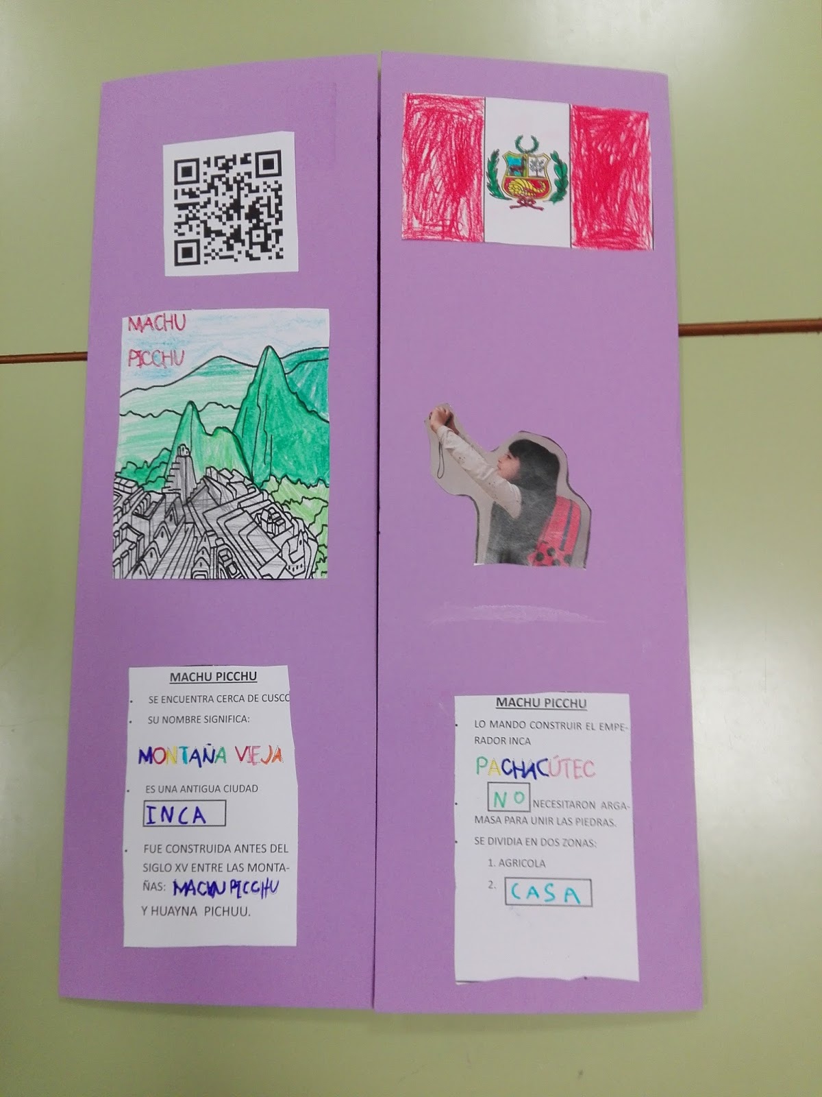 EDUCACIÓN INFANTIL: FIN DE PROYECTO: MACHU PICCHU (Perú)