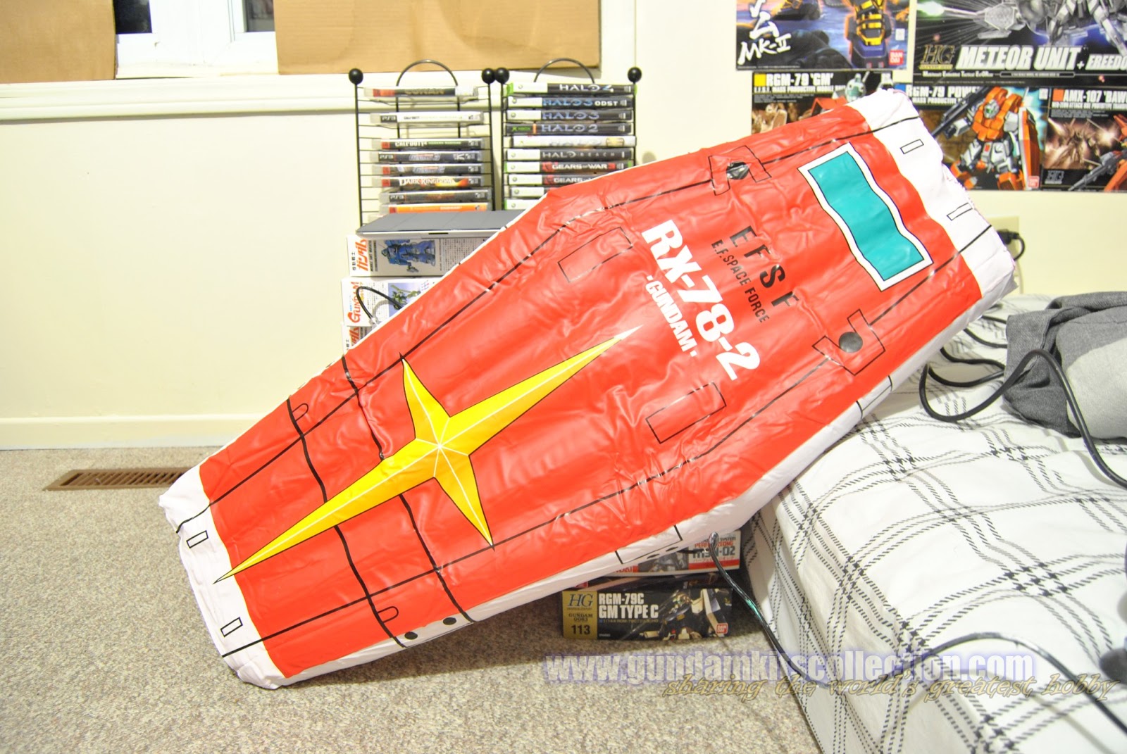 Gundam RX-78-2 Inflatable Shield Pool Float