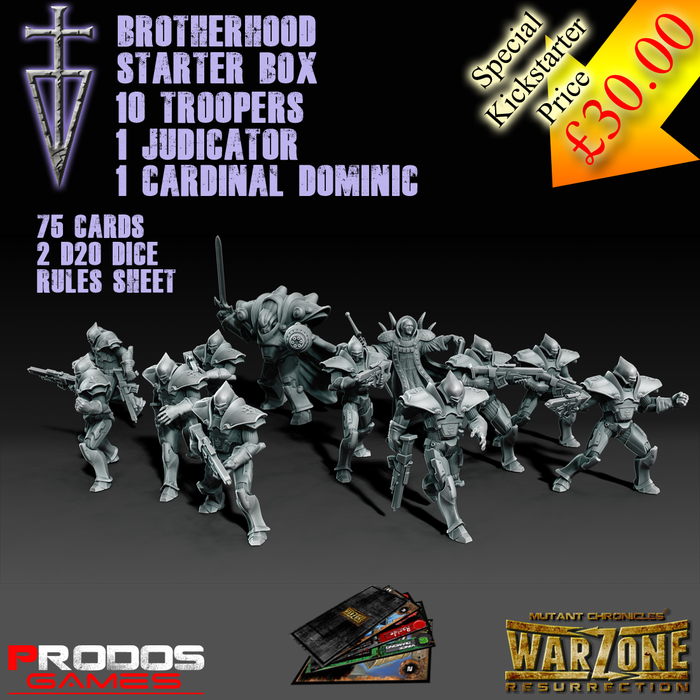 Wojna w miniaturze | War in miniature: Kickstarter Warzone:Ressurection ...