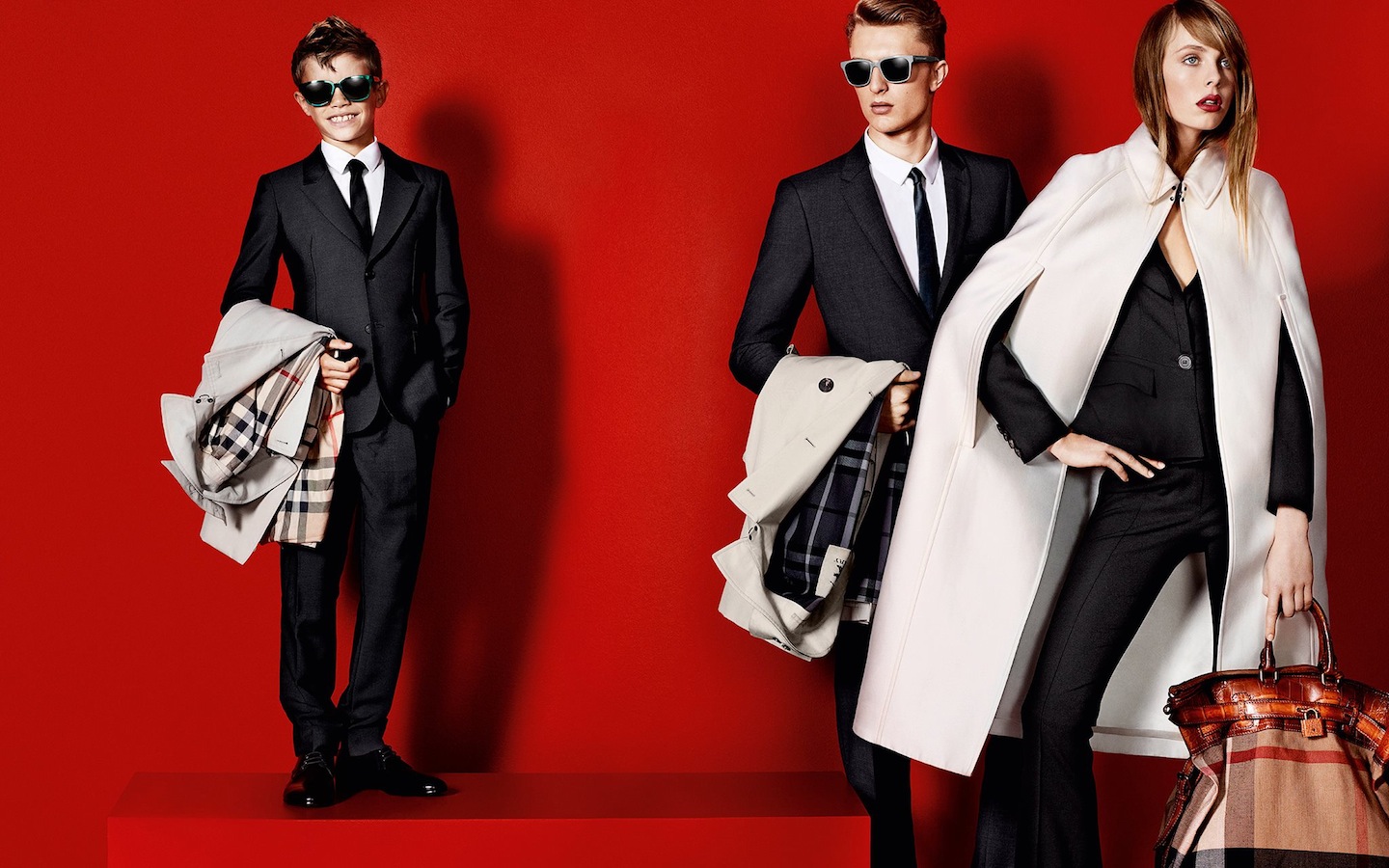 AD CAMPAIGN: Burberry Spring/Summer 2013: Romeo Beckham, Cara ...