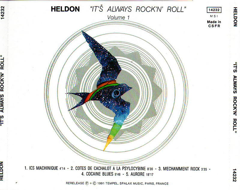 WEIRDWARD HO !: Heldon - "Heldon - Heldon Third - 'It's Always Rock 'n ...