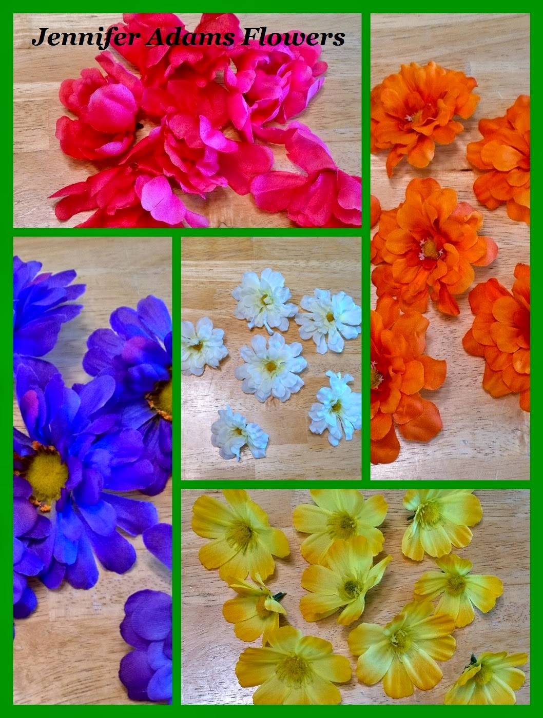Jennifer Adams Flowers Floral Headbands Spring 2015