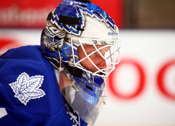 I Love Goalies!: James Reimer, 2013-14 Mask