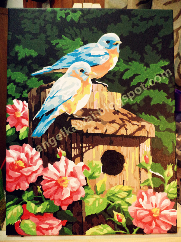 Contoh Lukisan Di Kanvas Yang Simple - Contoh Gambar Lukisan