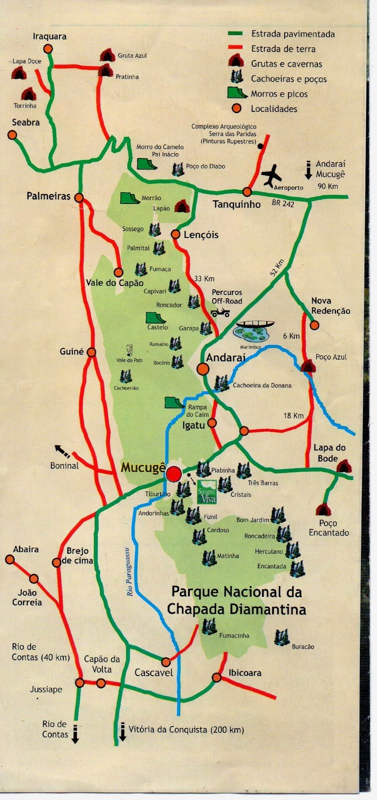 Chapada Diamantina - Roteiro da Viagem ~ Vivendo Supertramp
