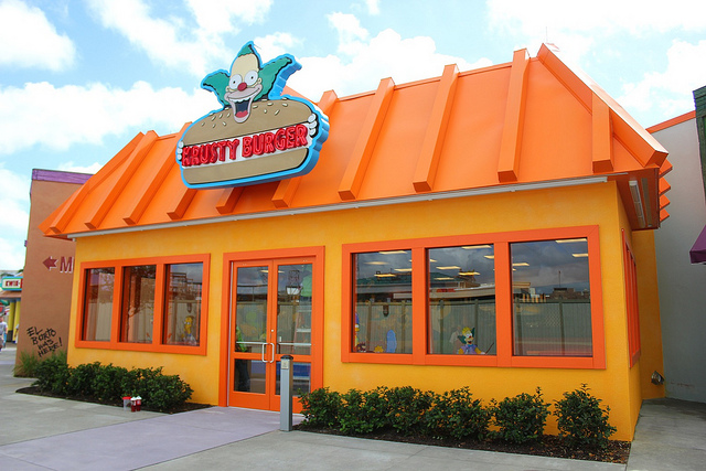 Lemon Harangue Pie: Universal Studios opens 'The Simpsons' Fast Food ...