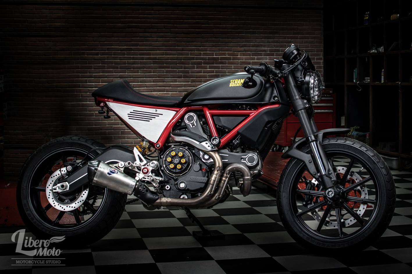 Il Ducatista - Desmo Magazine: Ducati Scrambler Custom by Libero Moto