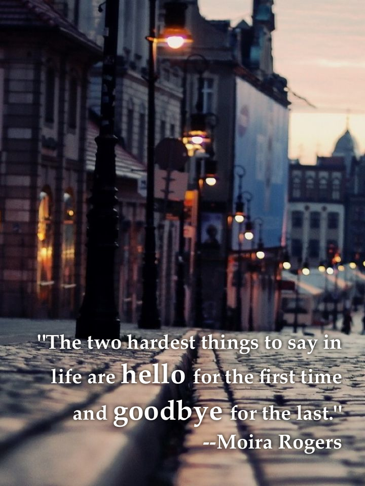 A Lot Like Purple: Charlie Brown's life philosophy about goodbyes