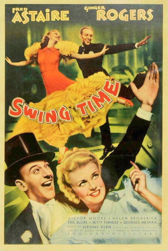 Swing Time (1936) | Carteles de cine, Cine, Carteleria