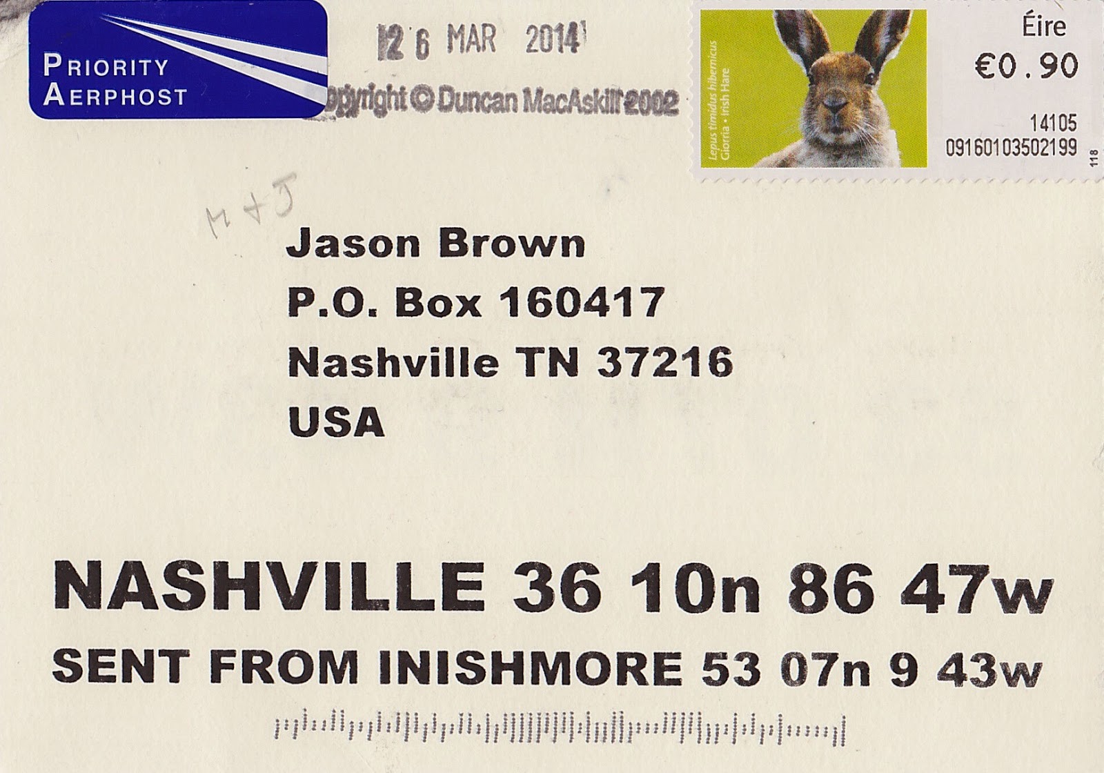 Reinvention : A Mail Art Project: PAGE 12 : Jessica Voorsanger, Dorian ...