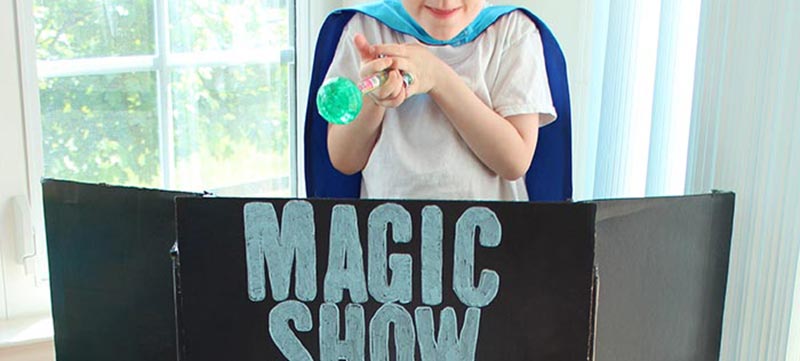 Put on a Disney Junior Inspired Magic Show with a DIY Magician's Table ...
