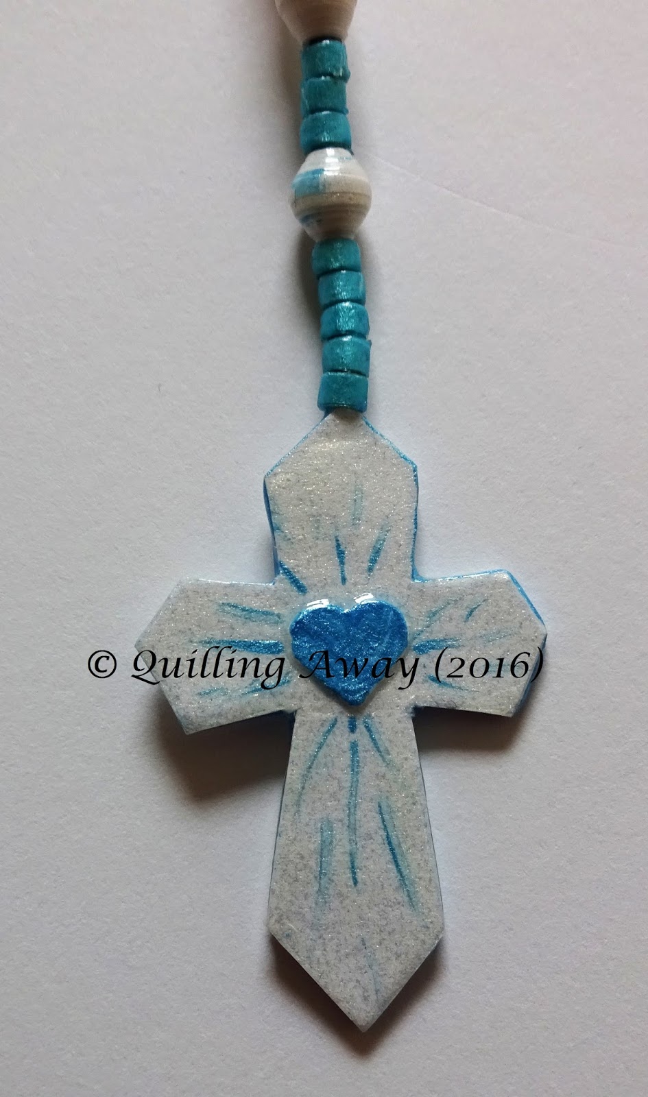 Quilling Away : Paper bead rosary, Catholic prayer beads